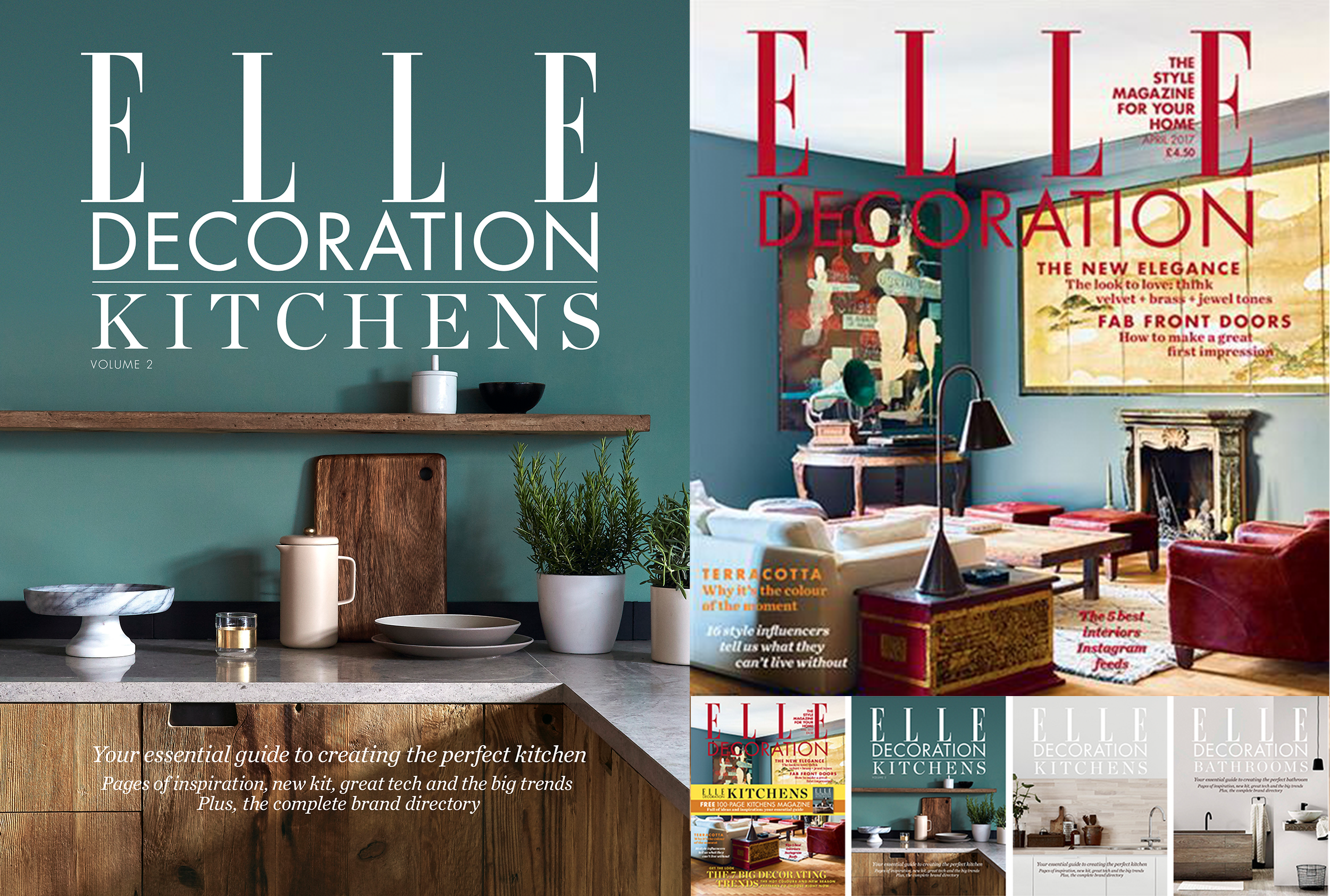 2017 April Elle Decoration Kitchens - Brandler London